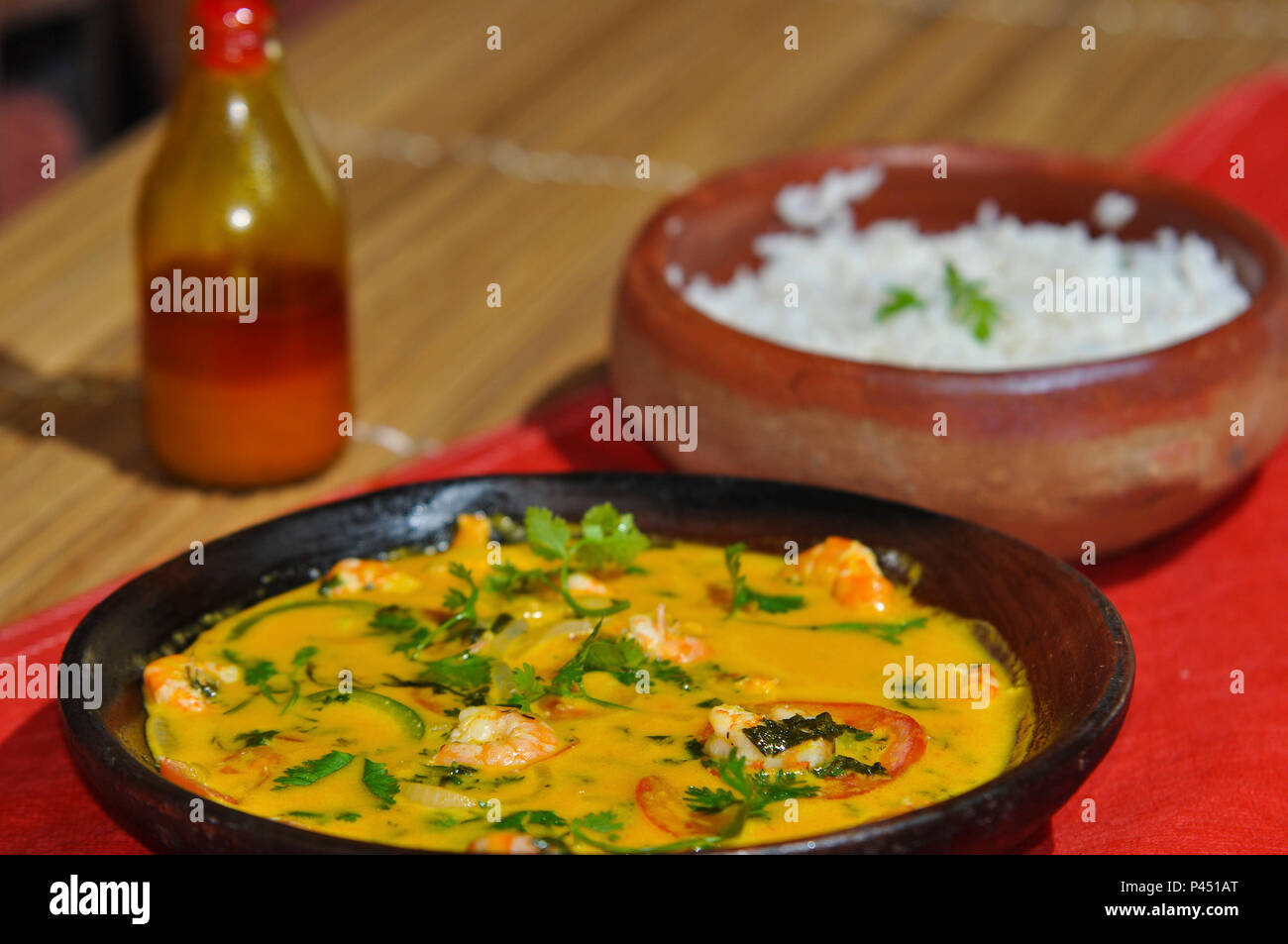 Moqueca de camarÃ£o, prato tÃ­pico da Cidade de Cachoeira-Bahia. Bahia ...