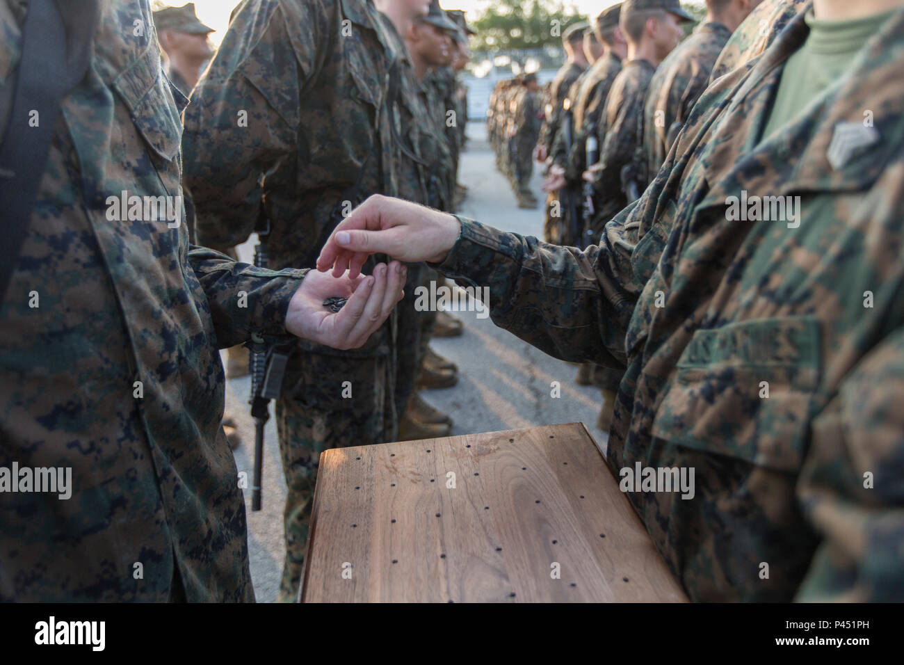 United states marine core emblem hi-res stock photography and images ...