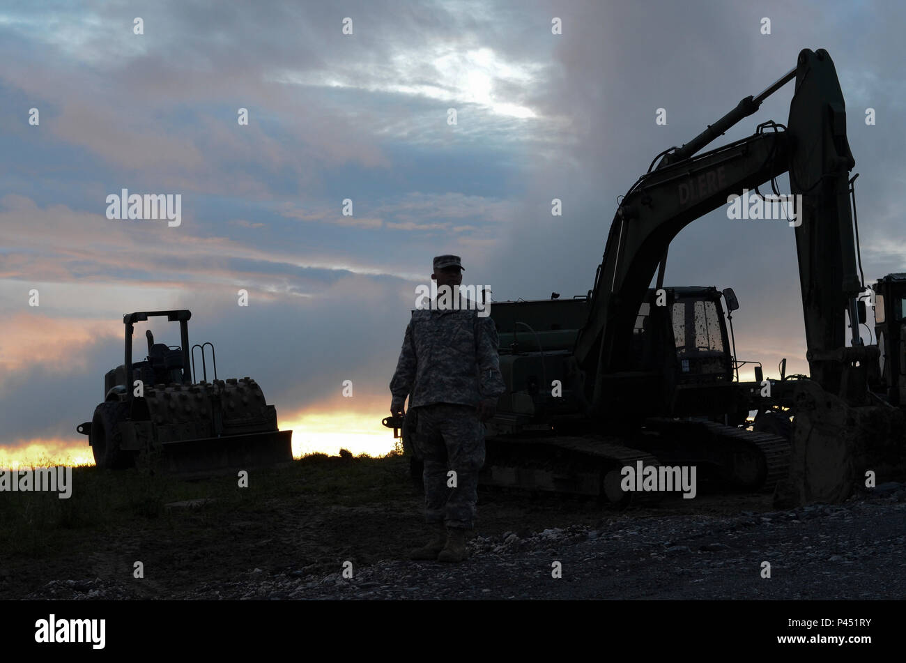 American military infrastructure inspection hi-res stock photography ...