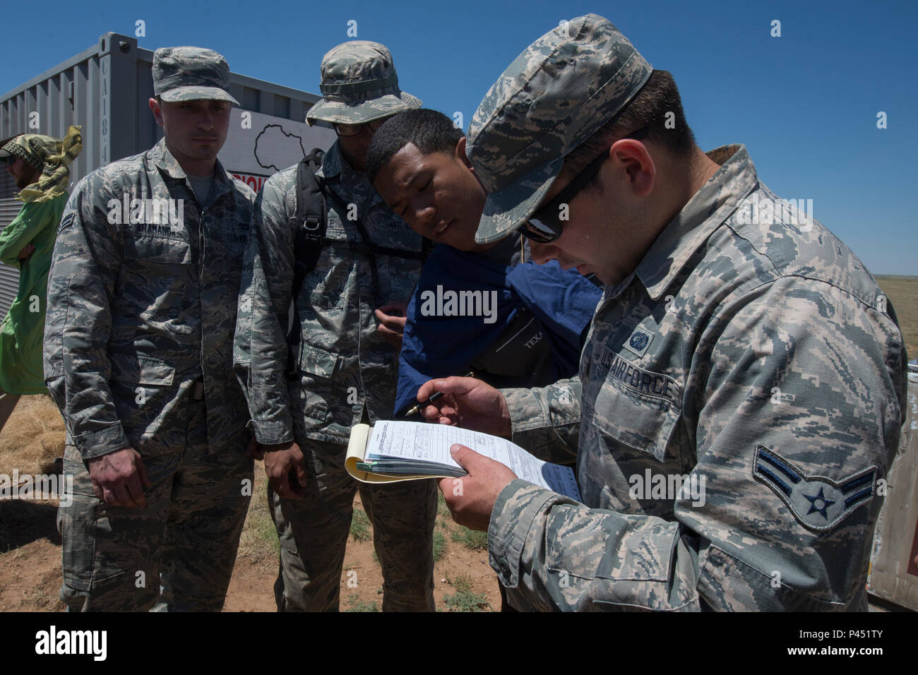 Air Commandos with the 27th Special Operations Contracting Squadron and ...