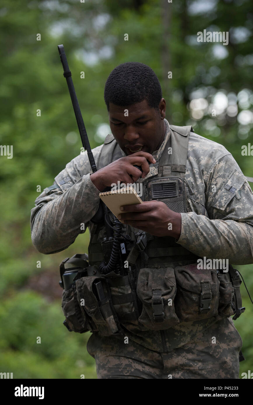 U.S. Army Spc. Bruce Mackey, assigned to Alpha Company, 3rd Battalion ...