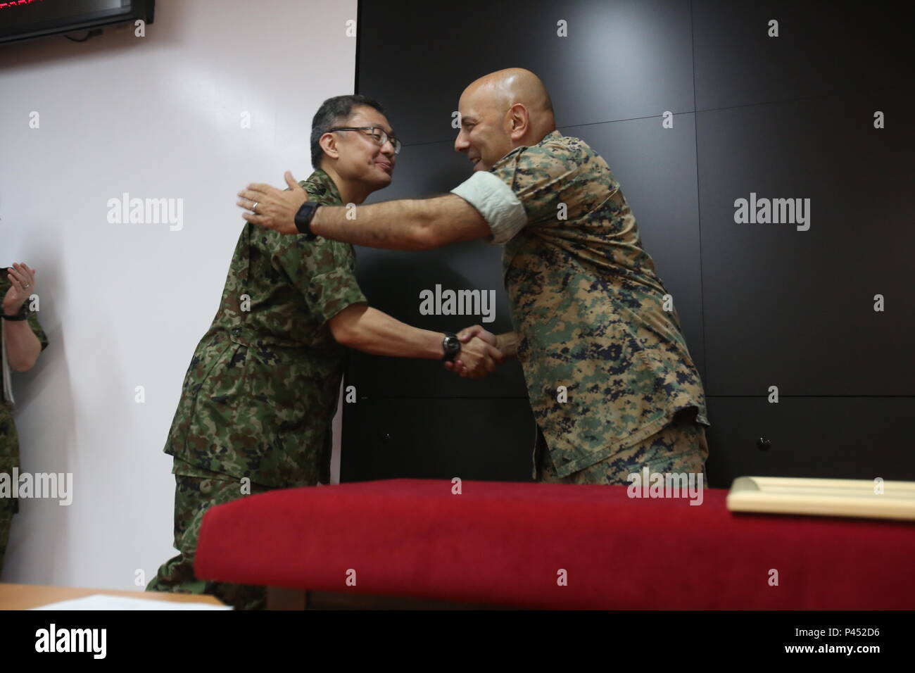CAMP COURTNEY, Okinawa, Japan, - U.S. Marine Col. Eric M. Mellinger ...