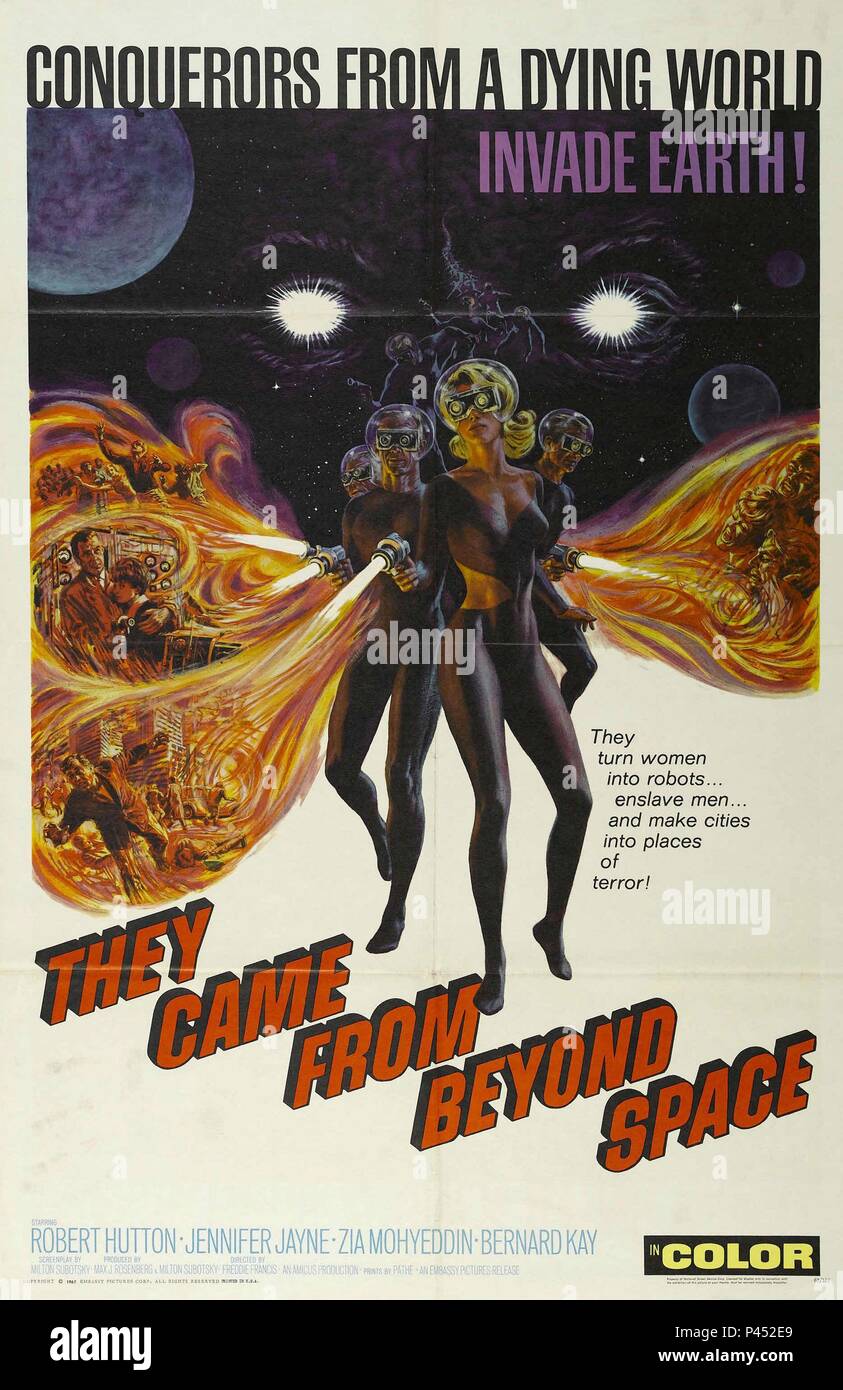 Original Film Title: THEY CAME FROM BEYOND SPACE. English Title: THEY ...