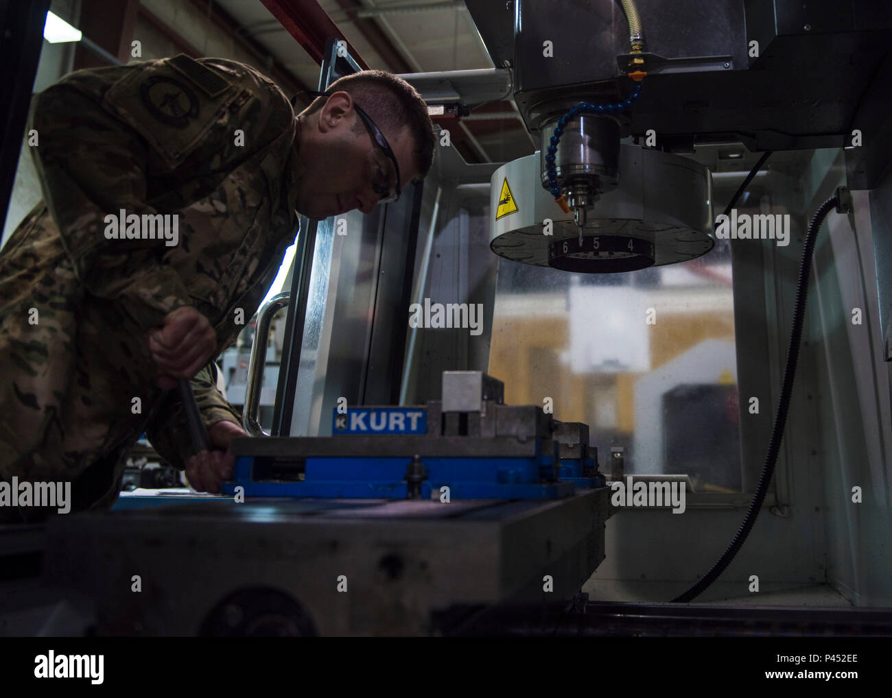 Staff Sgt. Tyler Duke, 455th Expeditionary Maintenance Squadron metals ...