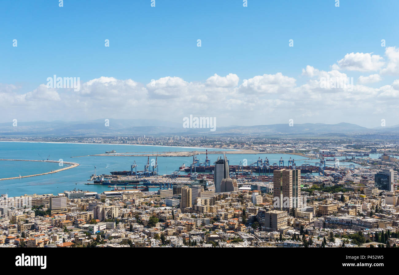 View haifa from top hi-res stock photography and images - Alamy