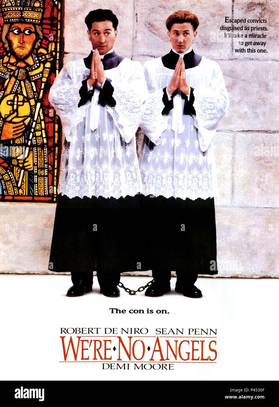 Original Film Title: WE'RE NO ANGELS. English Title: WE'RE NO ANGELS ...