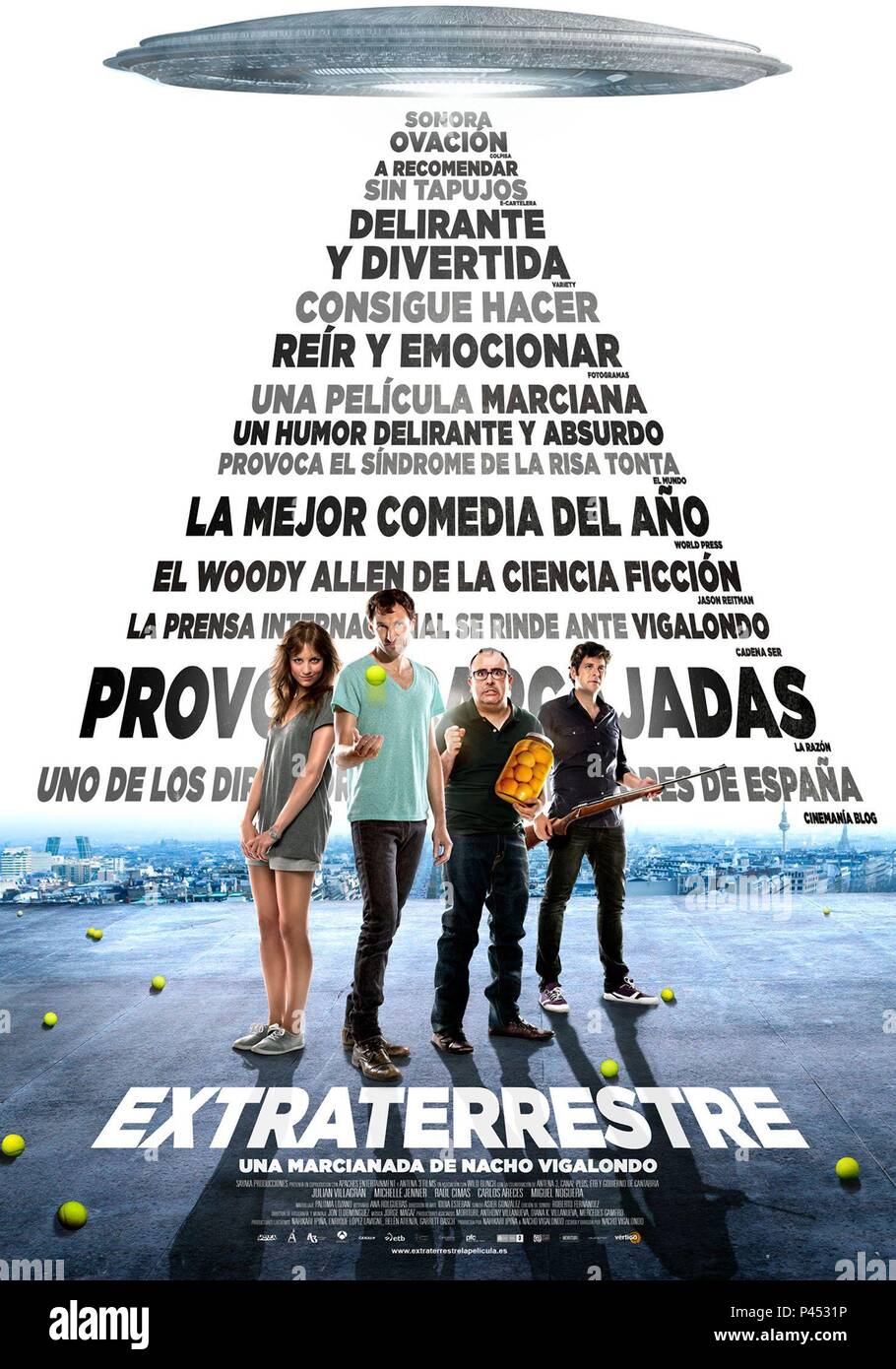 Original Film Title: EXTRATERRESTRE. English Title: EXTRATERRESTRIAL ...