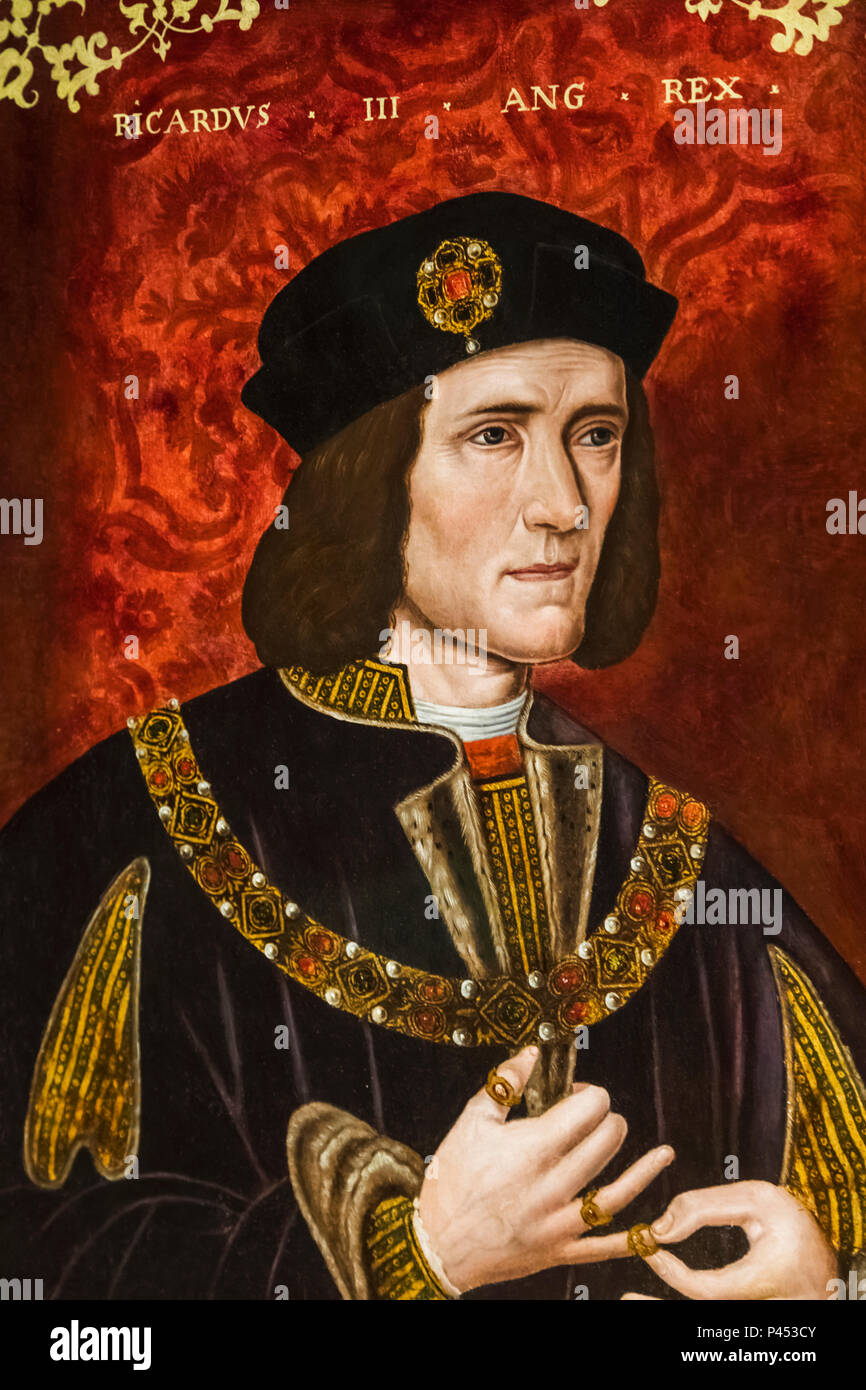 Portrait of King Richard III dated late 16th century Stock Photo - Alamy