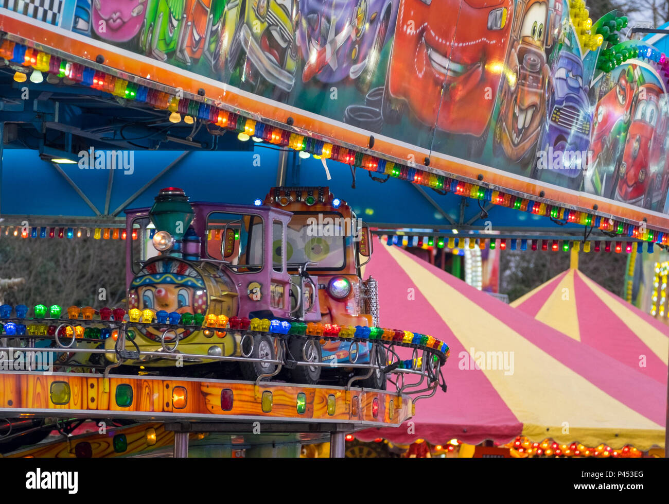 fun fair stalls Stock Photo - Alamy