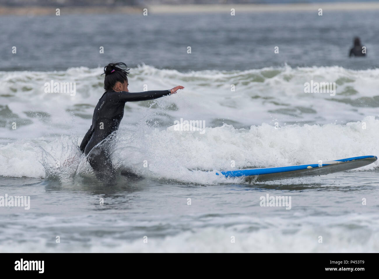 British woman wetsuit hi-res stock photography and images - Alamy