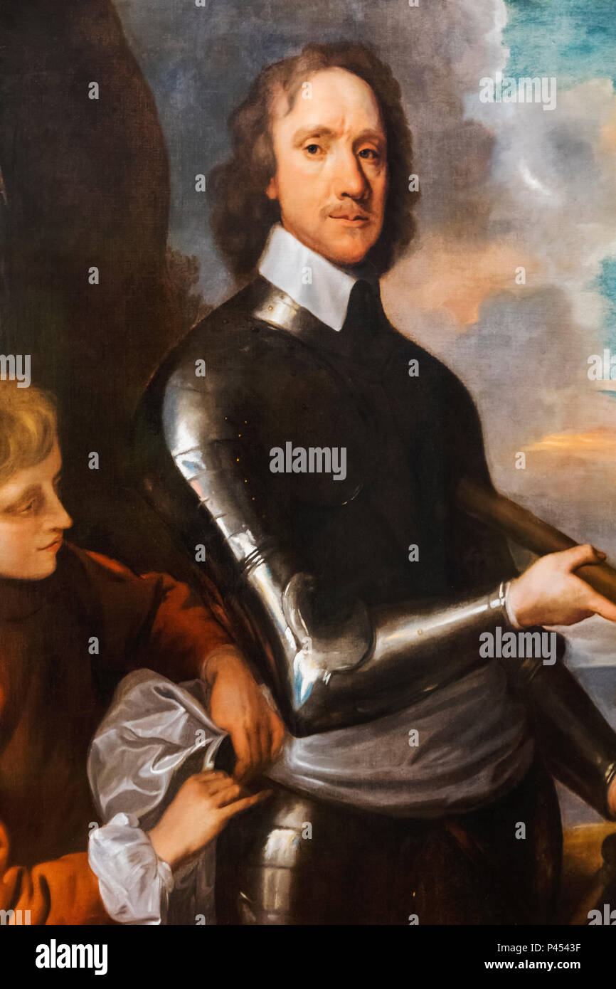 Portrait of Oliver Cromwell by Robert Walker dated 1649 Stock Photo - Alamy