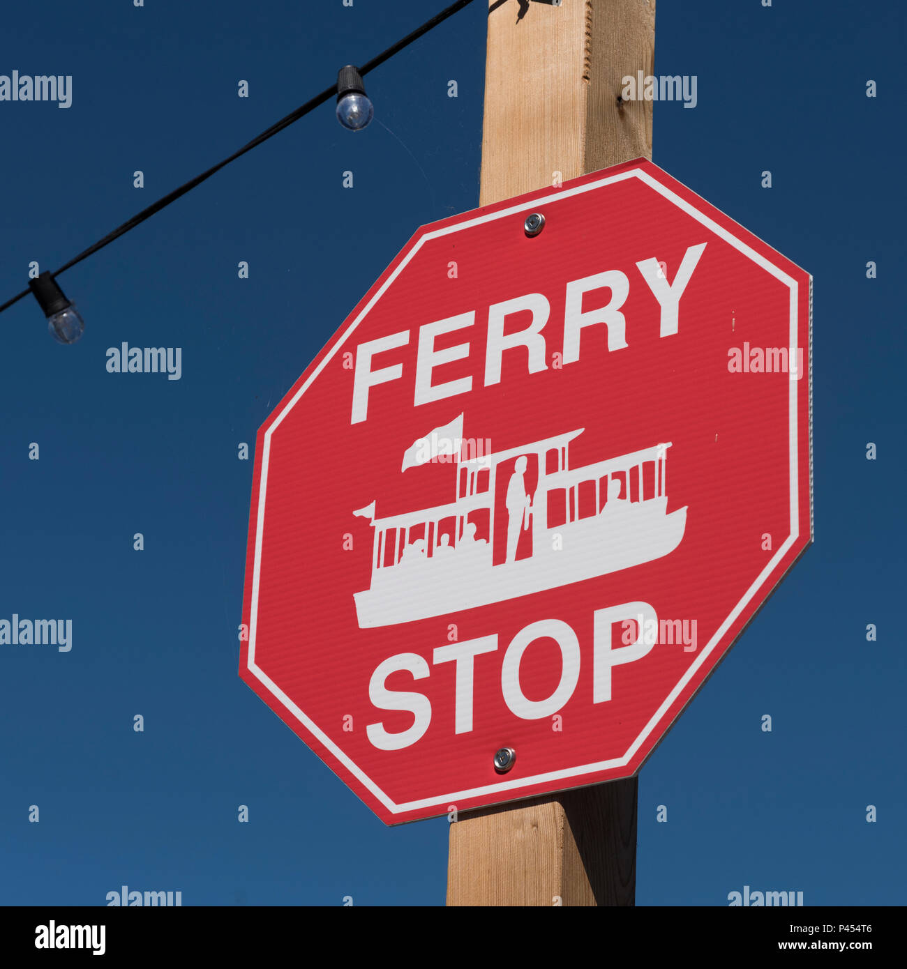 Ferry wharf stop hi-res stock photography and images - Alamy