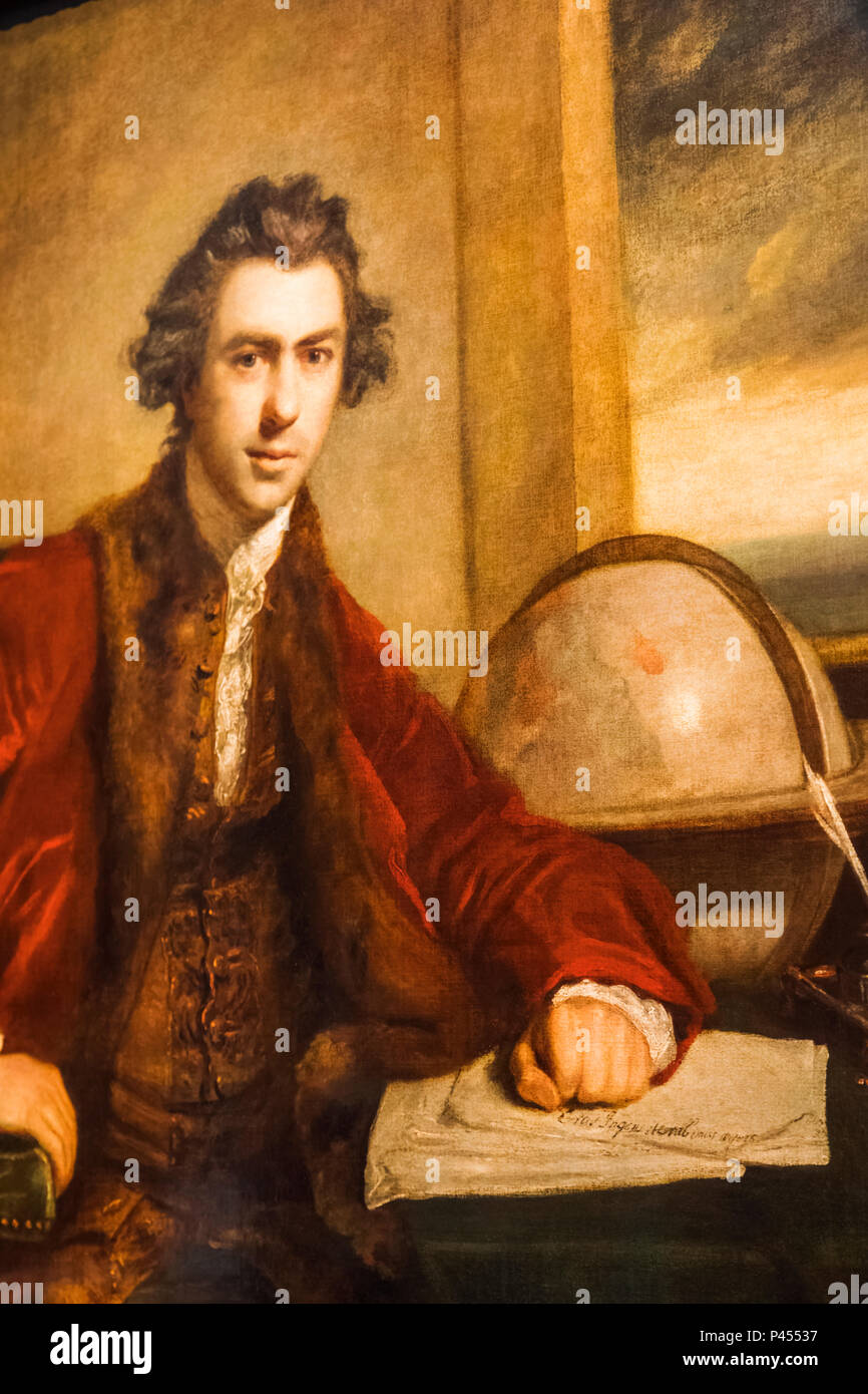 Sir joseph banks by sir joshua reynolds hi-res stock photography and ...