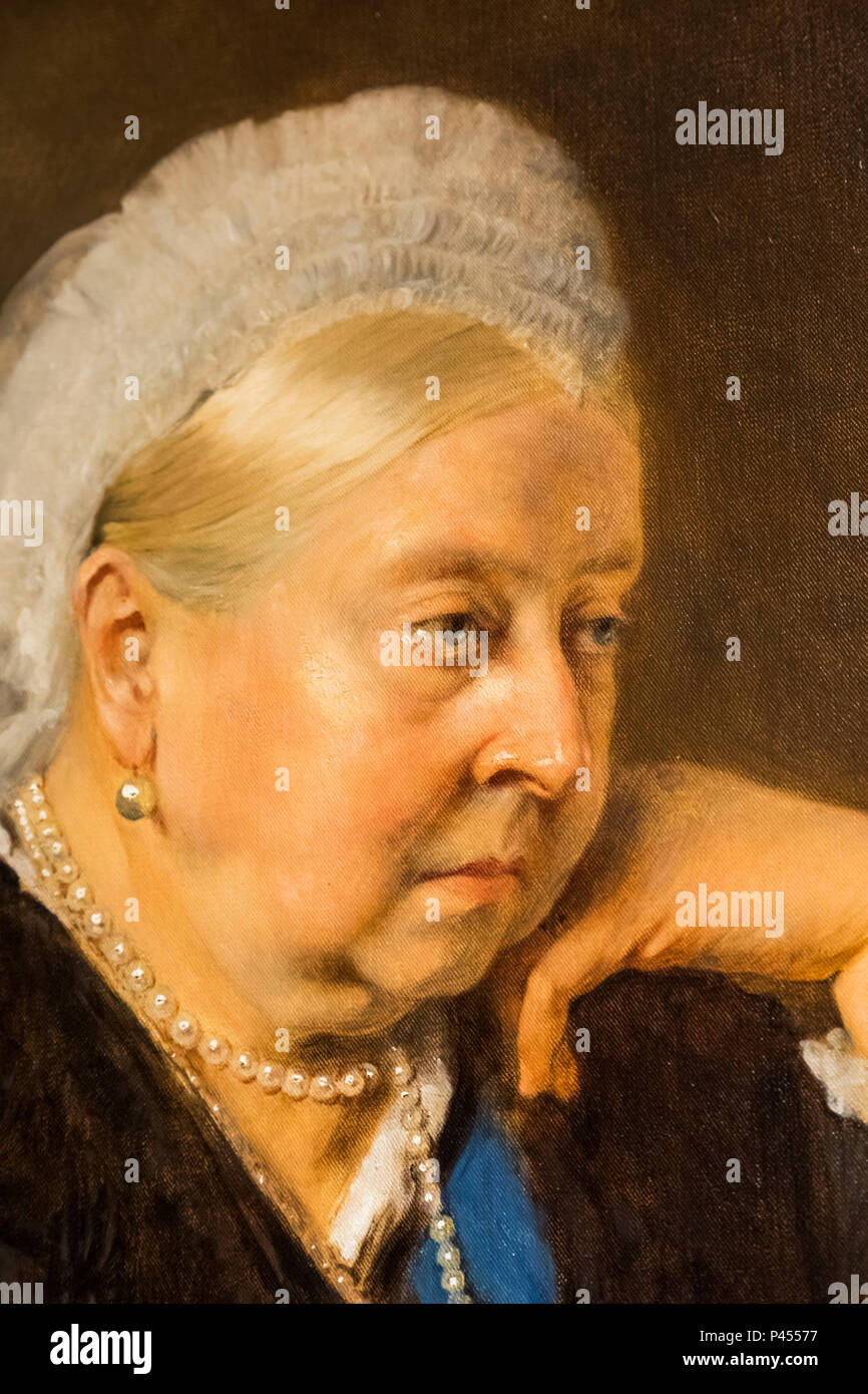 Queen victoria portrait painting hi-res stock photography and images ...