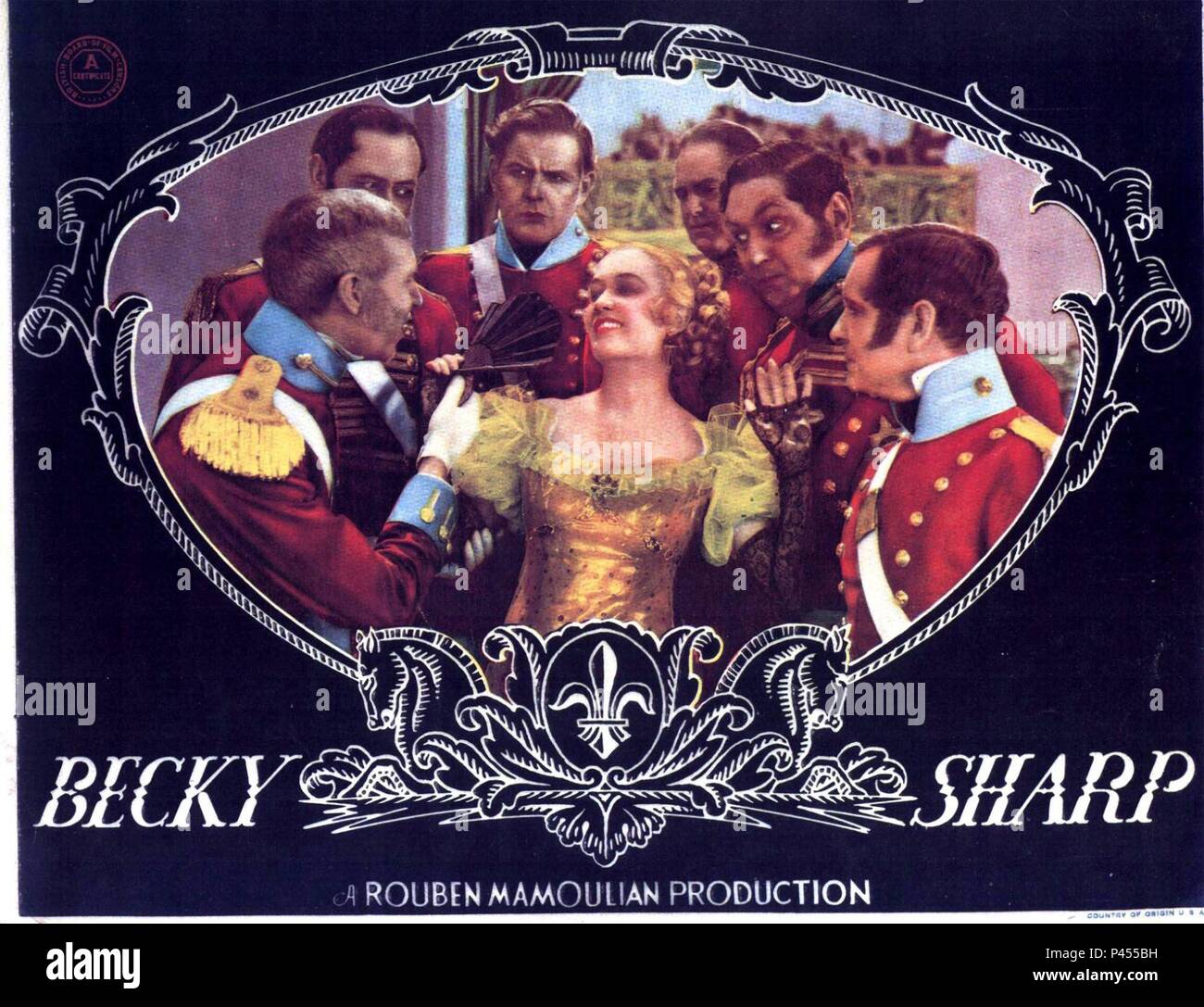 Original Film Title: BECKY SHARP. English Title: BECKY SHARP. Film ...