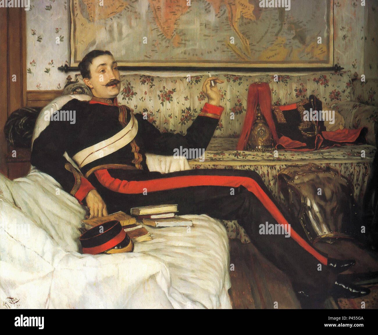 Tissot James Jacques - Captain Frederick Gustavus Burnaby Stock Photo ...