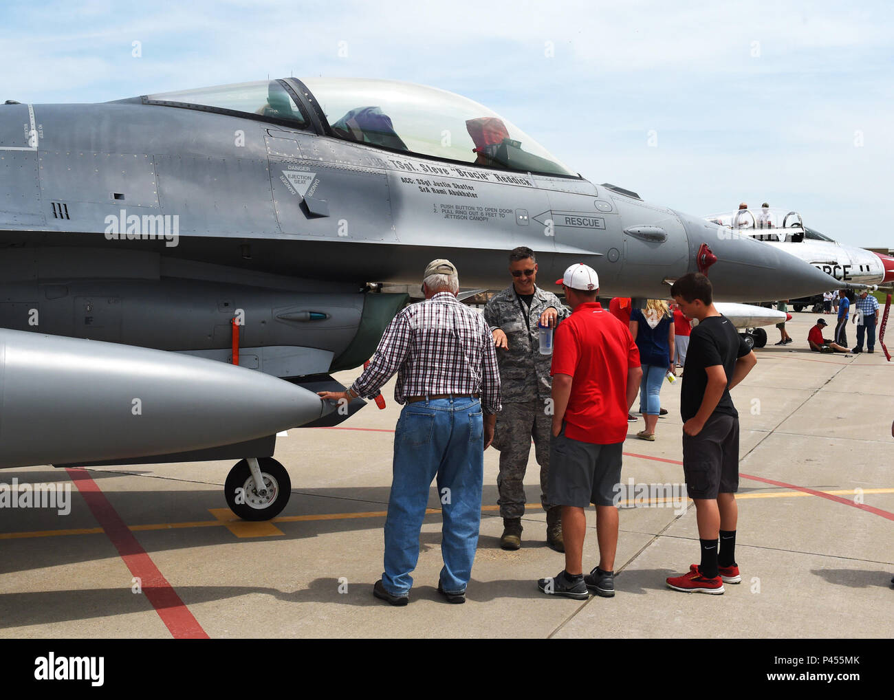 Current Airmen, family members, alumni and distinguished guests of the ...