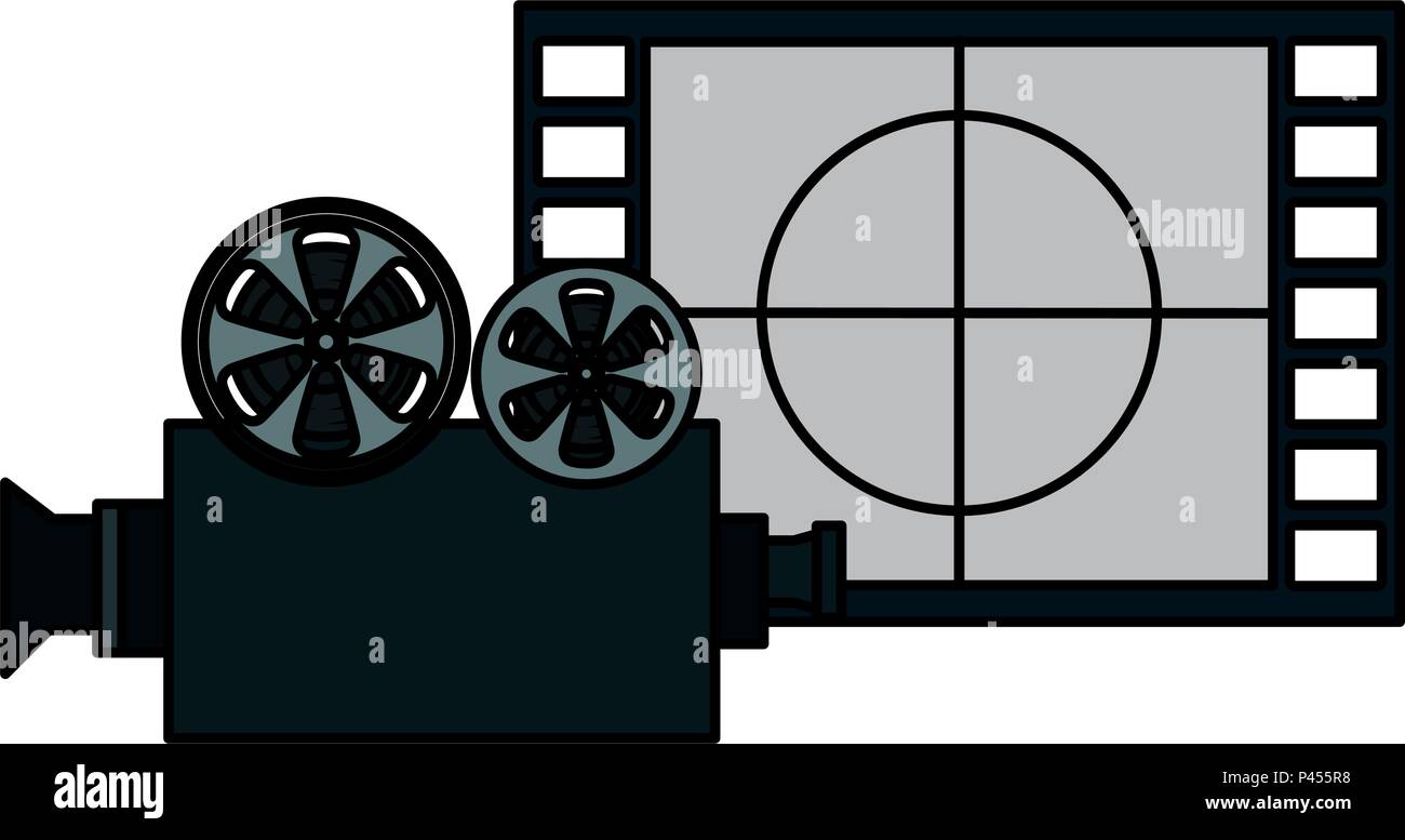 tape film with video camera Stock Vector Image & Art - Alamy