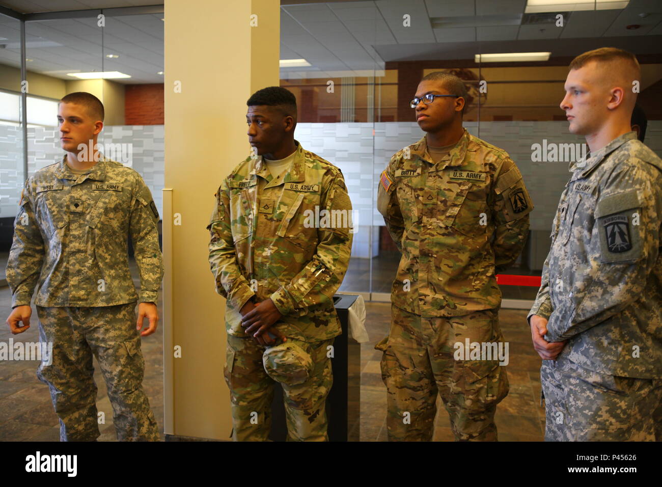 U.S. Army Soldiers assigned to the 982nd Combat Camera Company ...