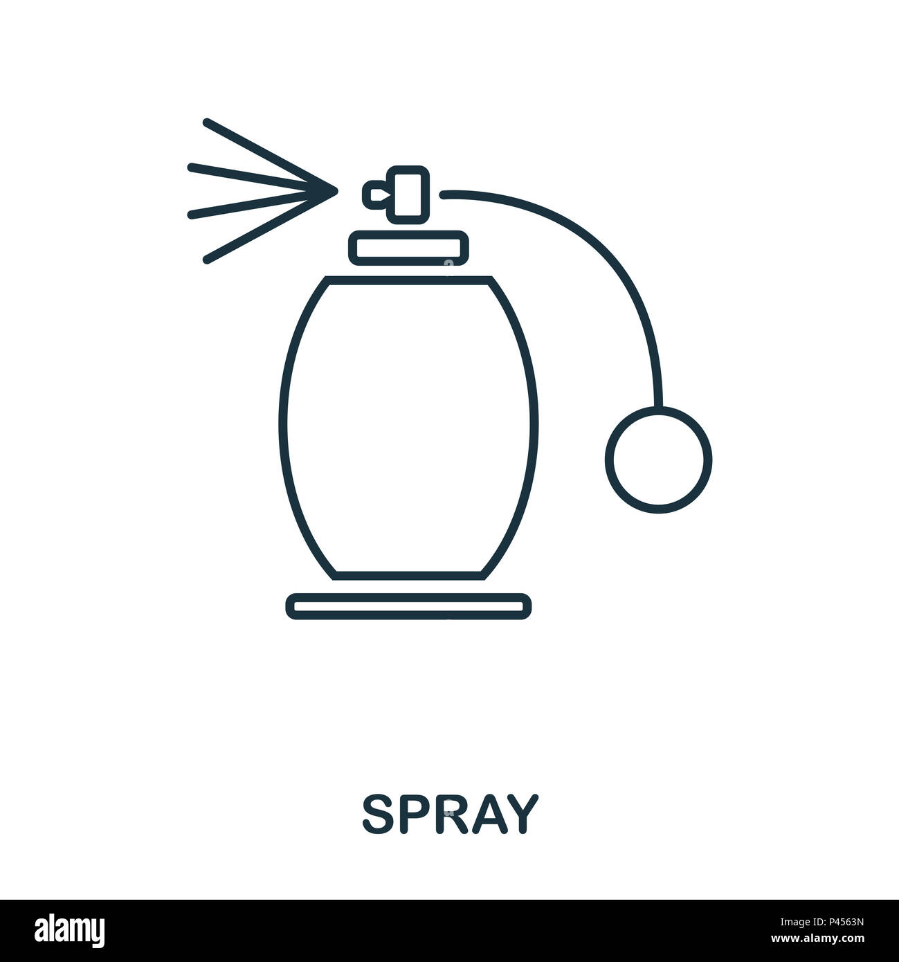 Spray icon. Flat style icon design. UI. Illustration of spray icon ...