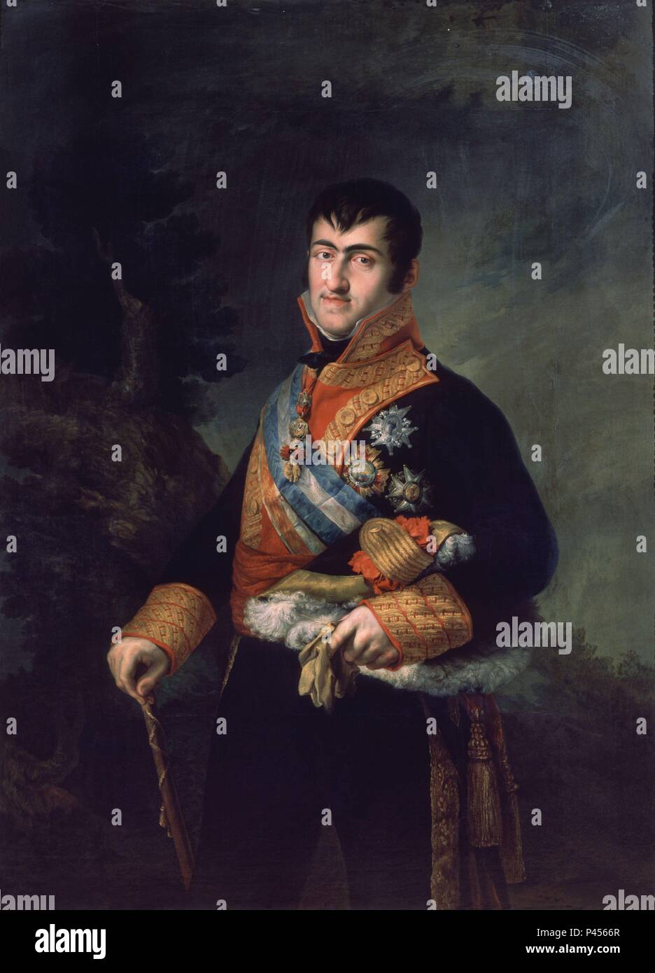 RETRATO DE FERNANDO VII - SIGLO XIX. Author: Vicente Lopez Portaña ...