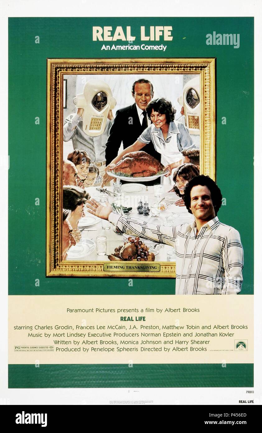 Original Film Title: REAL LIFE. English Title: REAL LIFE. Film Director ...