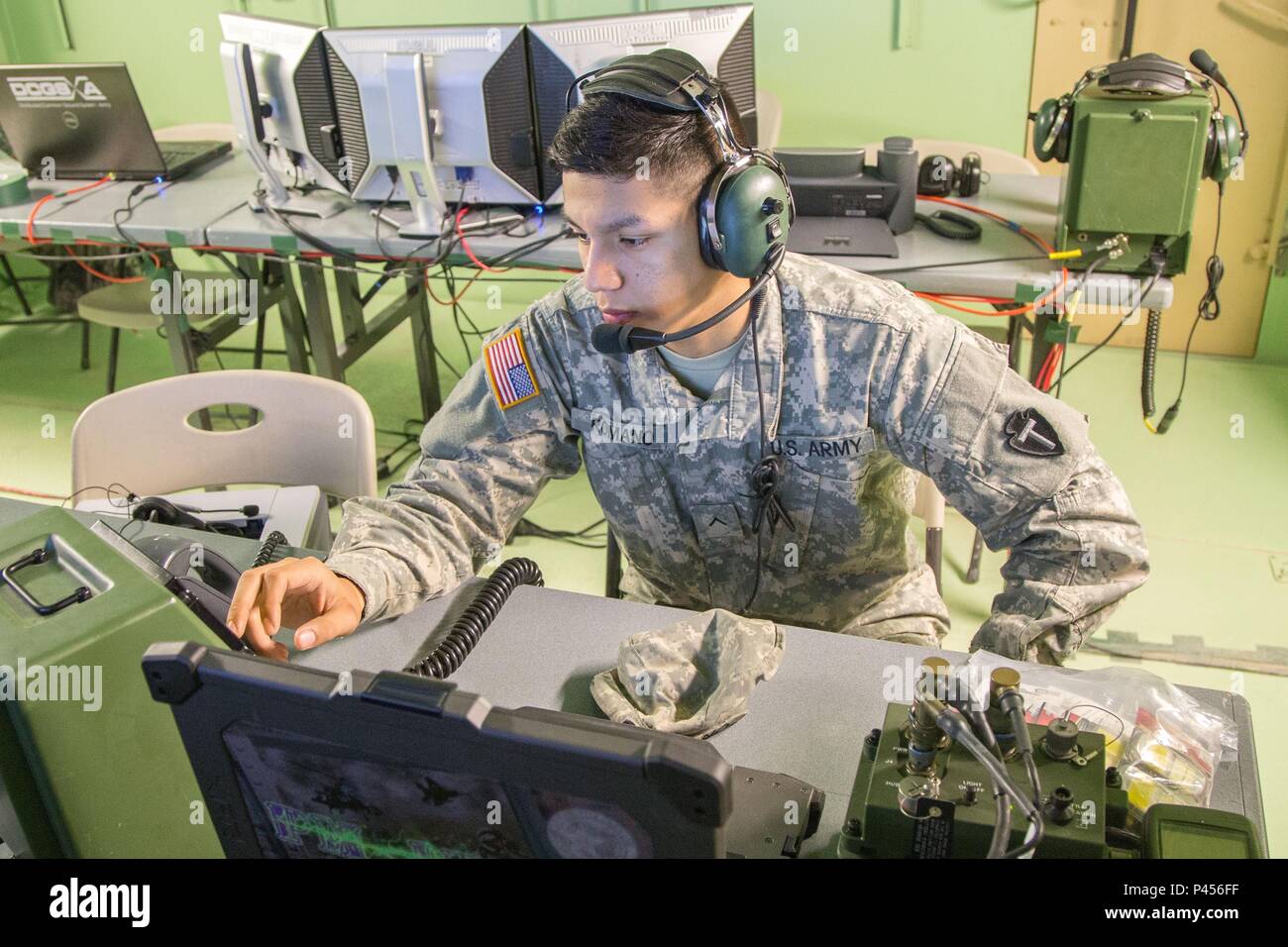 Multi echelon integrated brigade training exercise hi-res stock ...