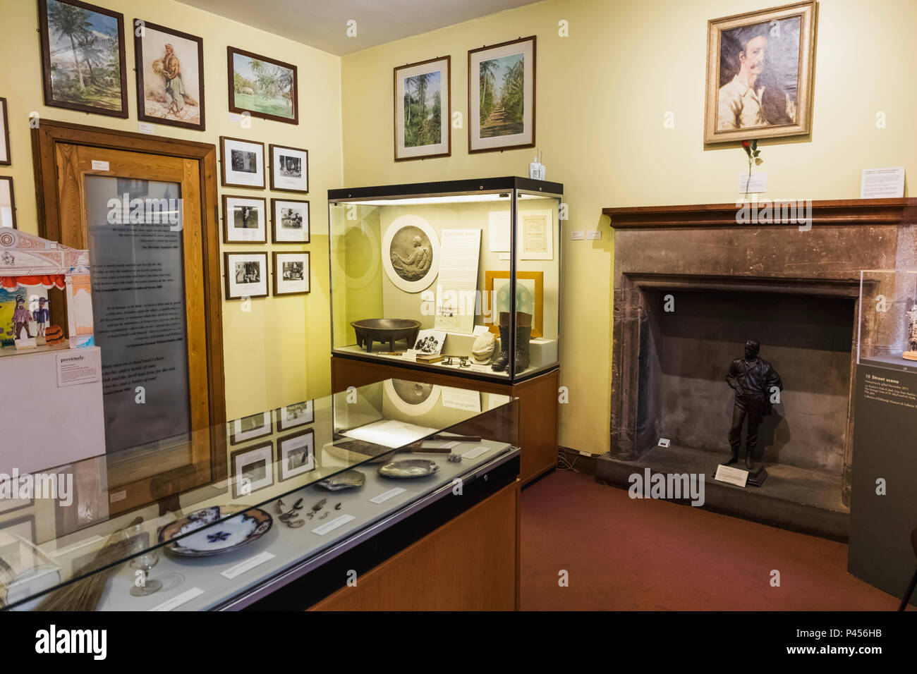 Great Britain, Scotland, Edinburgh, The Writers' Museum, Robert Louis ...