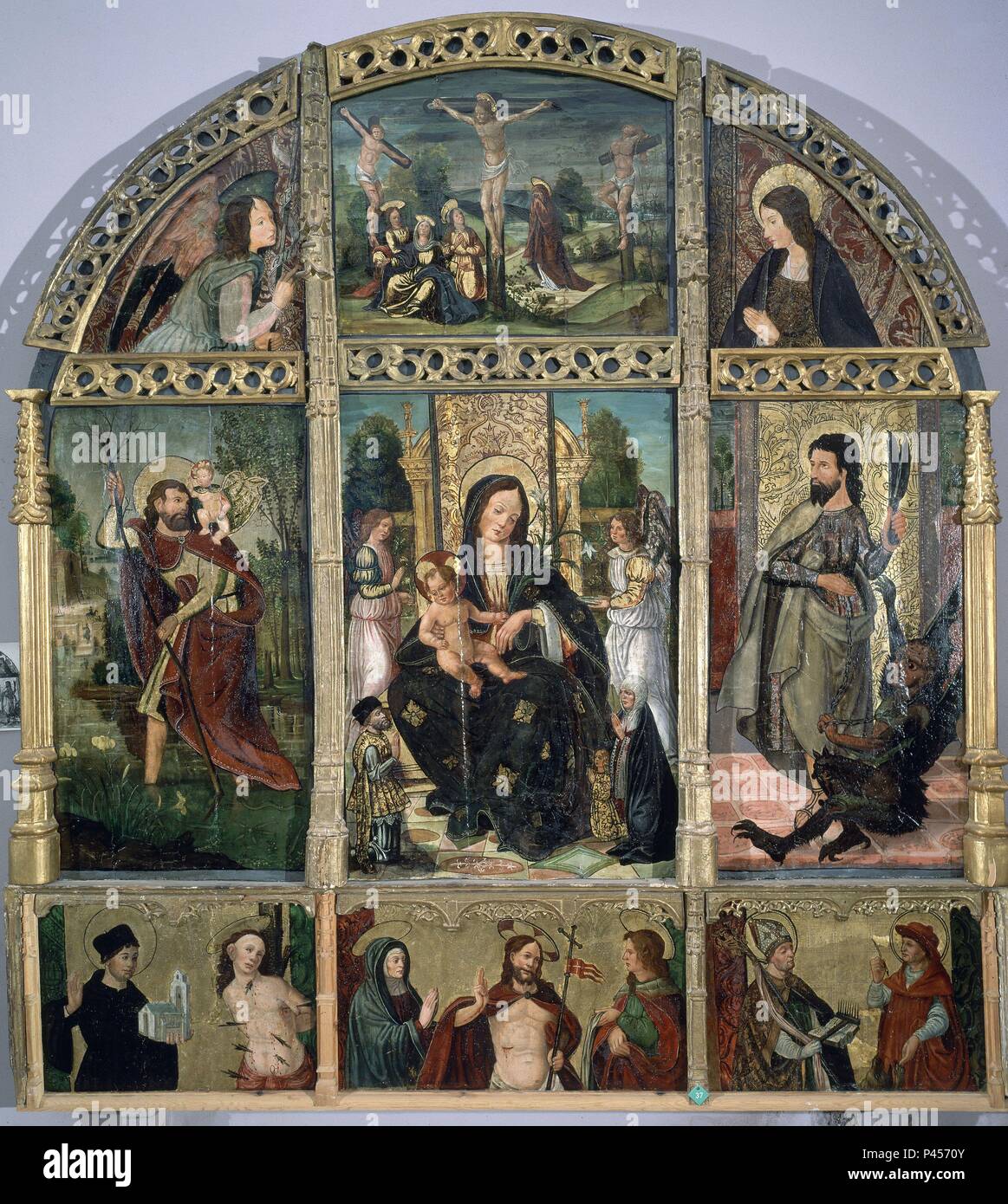 Italo gotico hi-res stock photography and images - Alamy