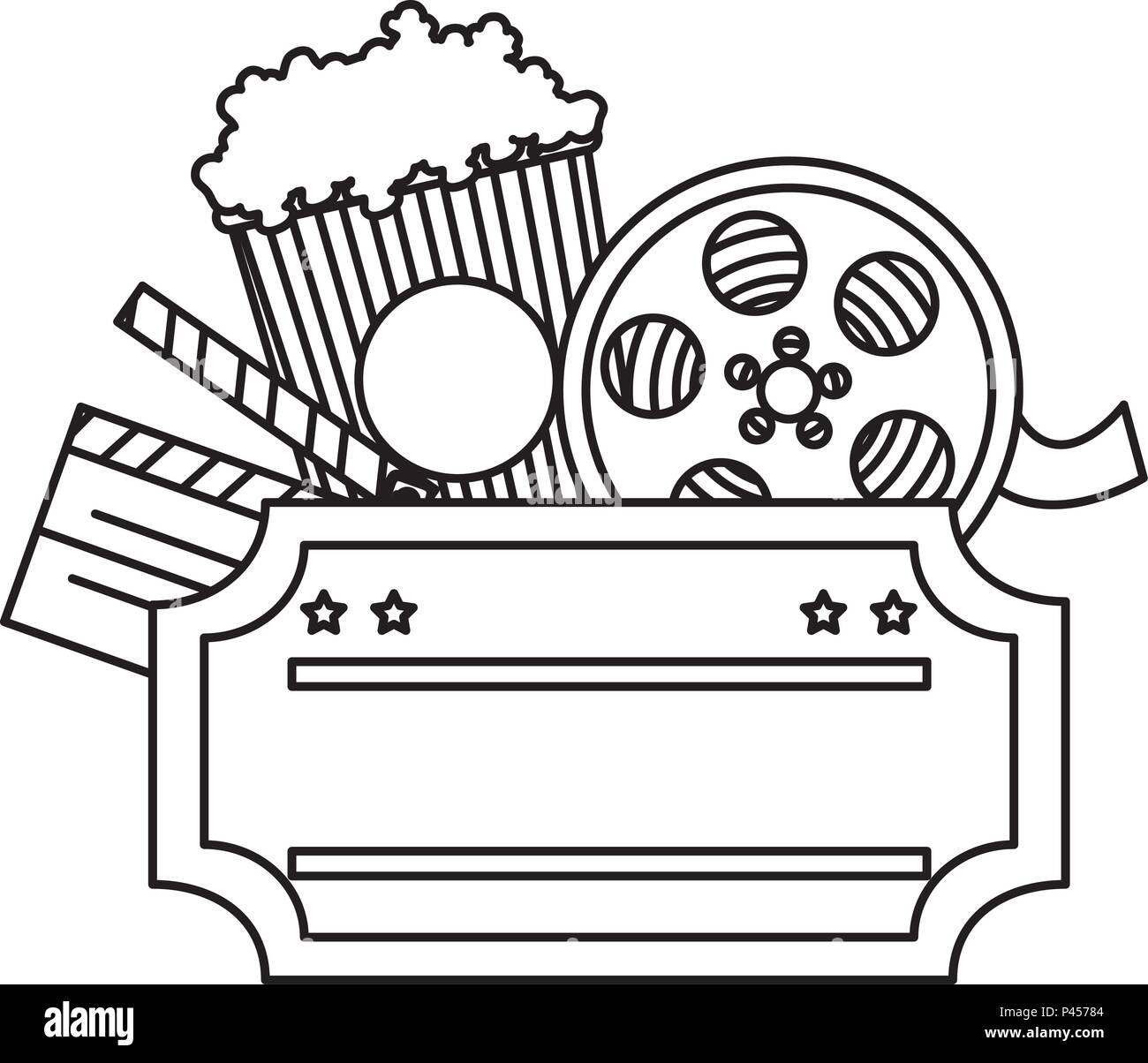 Film Clipart Black And White