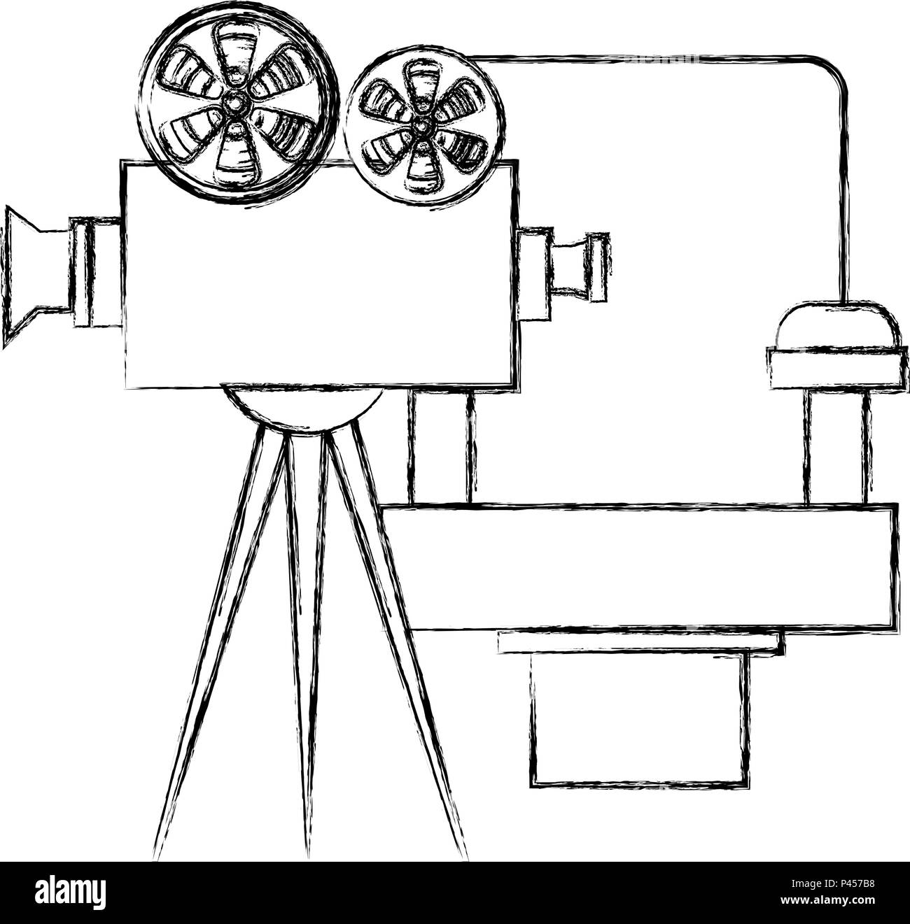 Cinema relax Black and White Stock Photos & Images - Alamy