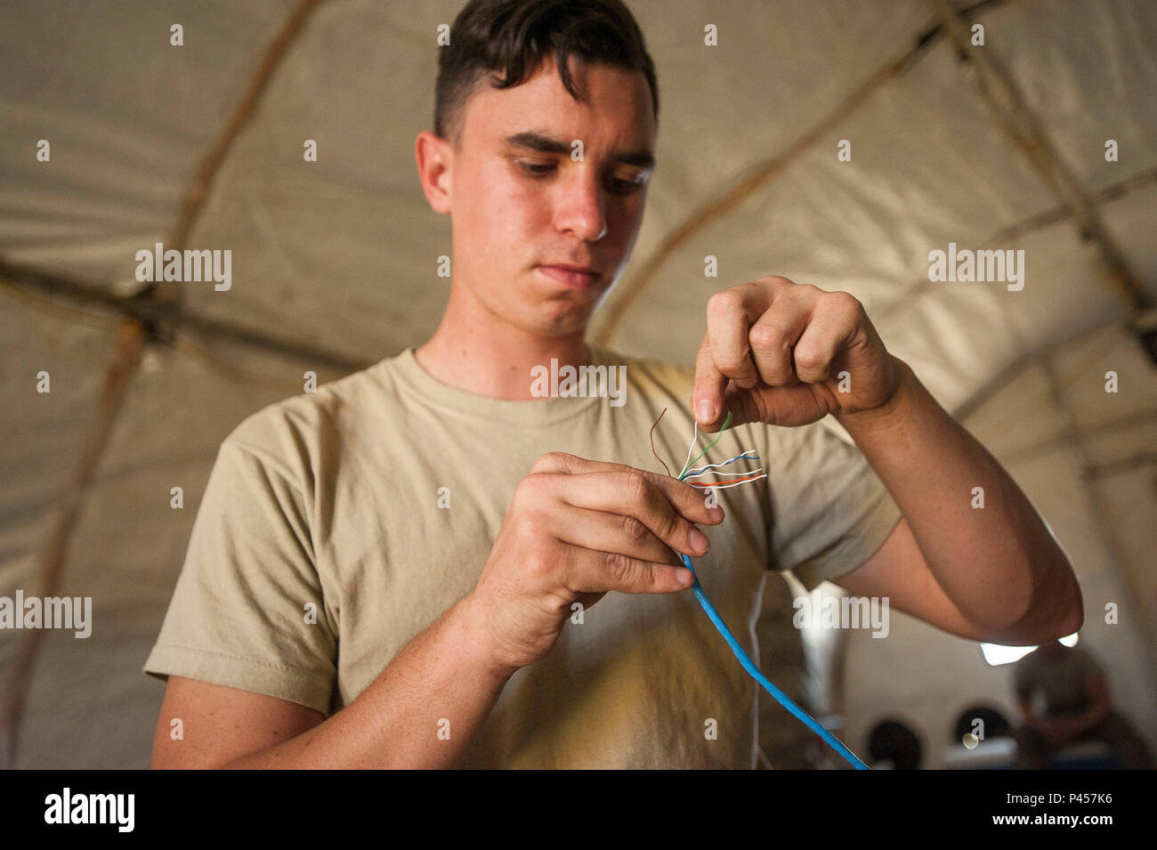 Senior Airman Jared Simpkins, 27th Special Operations Communications ...