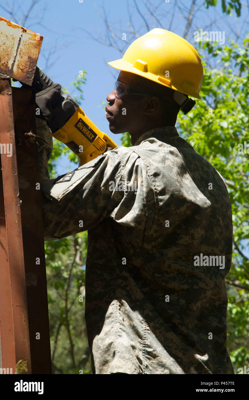 JOINT BASE MCGUIRE-DIX-LAKEHURST, N.J. - Spc. Pierre Mede, a plumber ...