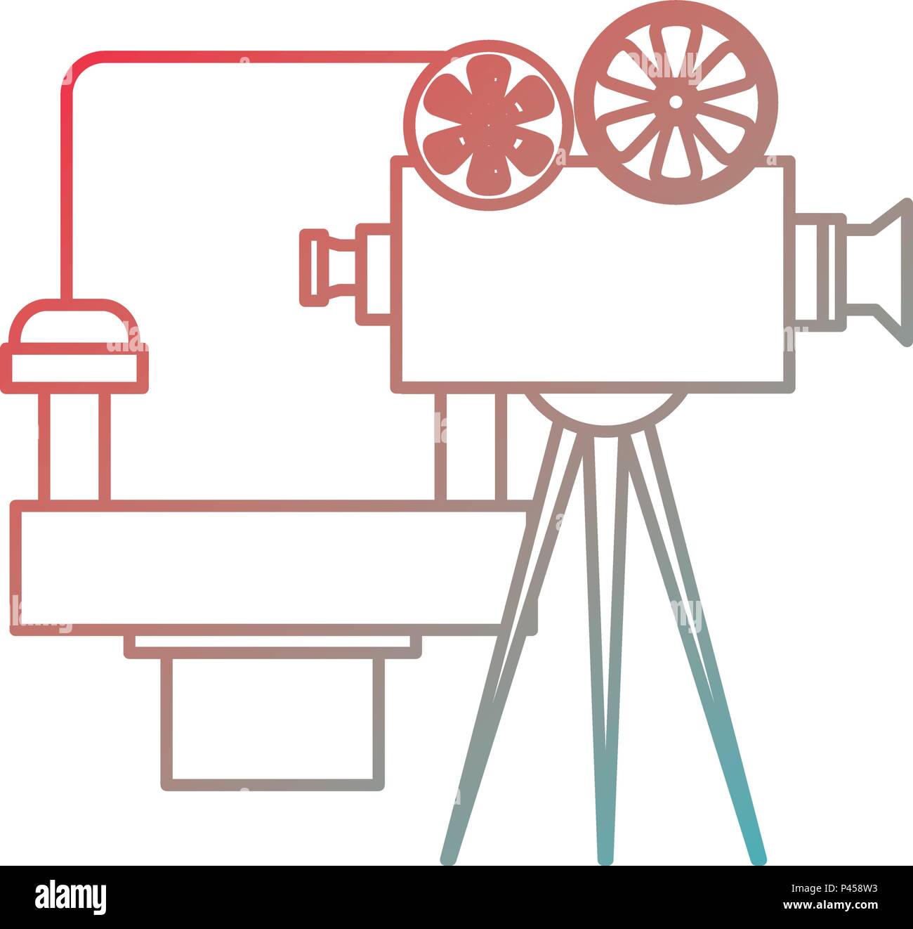 Electric chair film Stock Vector Images - Alamy