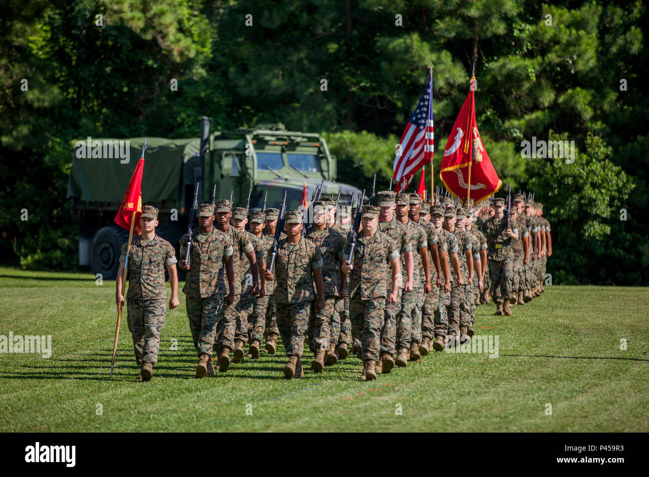 U.S. Marines with Logistics Operations School, Marine Corps Combat ...
