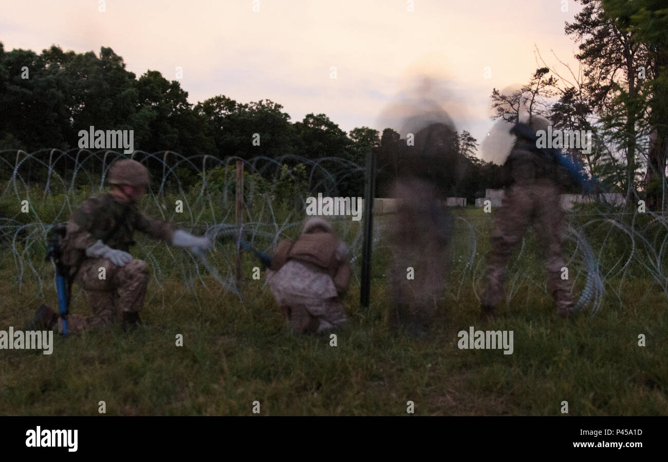 A team of combat engineers with Company C, 6th Engineer Support ...