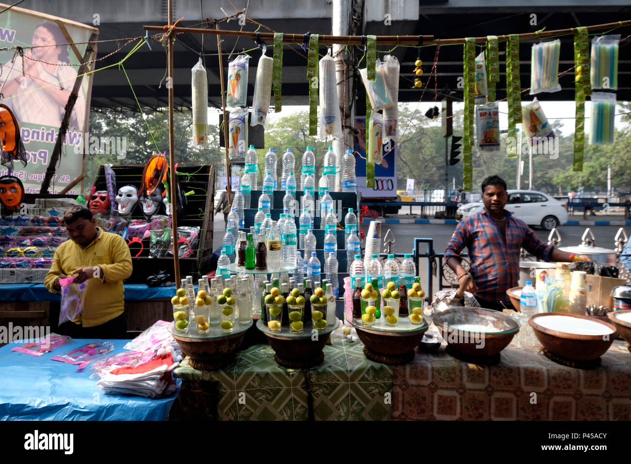 India, Kolkata, local market Stock Photo - Alamy