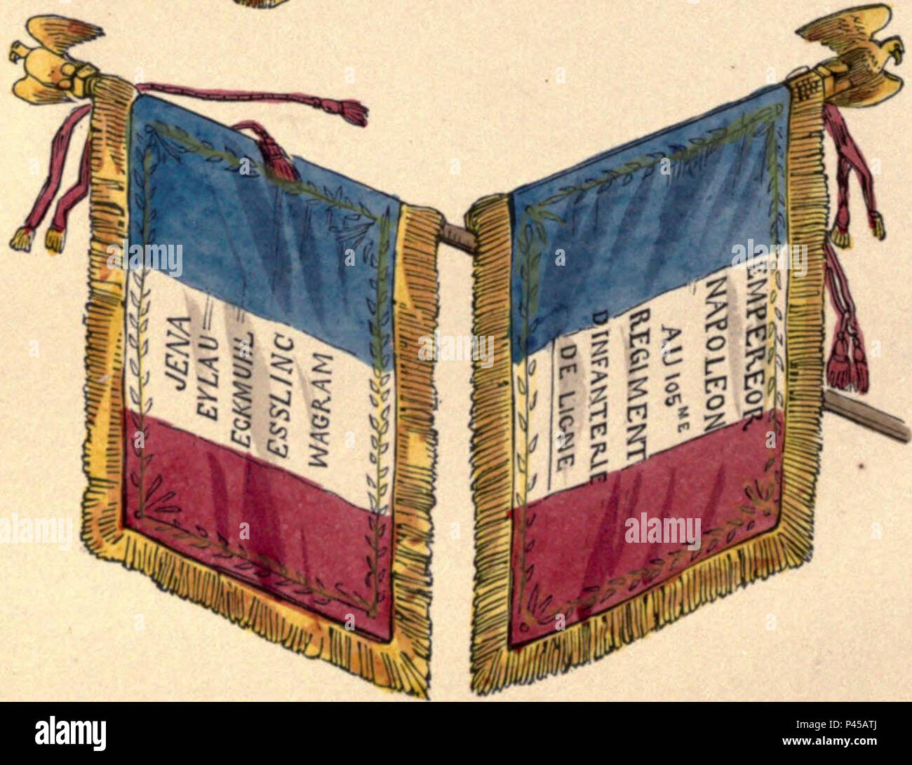 Regiment colours hi-res stock photography and images - Alamy