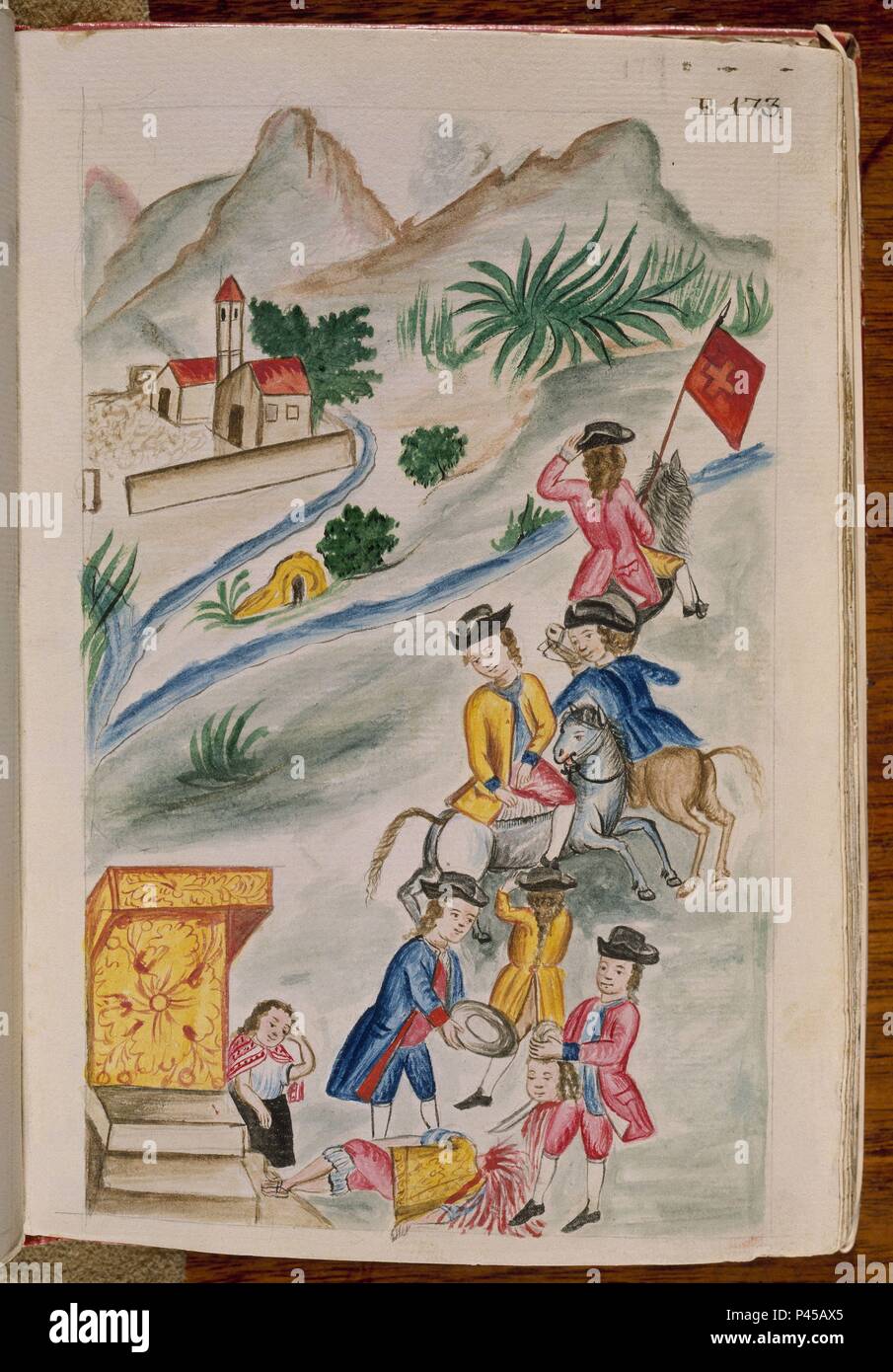 CODICE TRUJILLO DEL PERU - TOMO II E 173 - DANZA DE LA DEGOLLACION ...