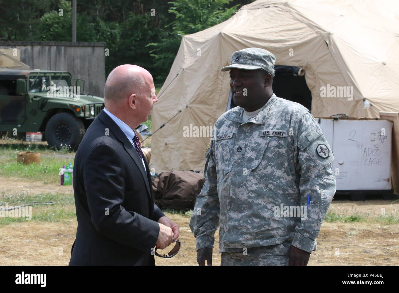 Mr. James Balocki, Chief Executive Officer U.S. Army Reserve, discusses ...