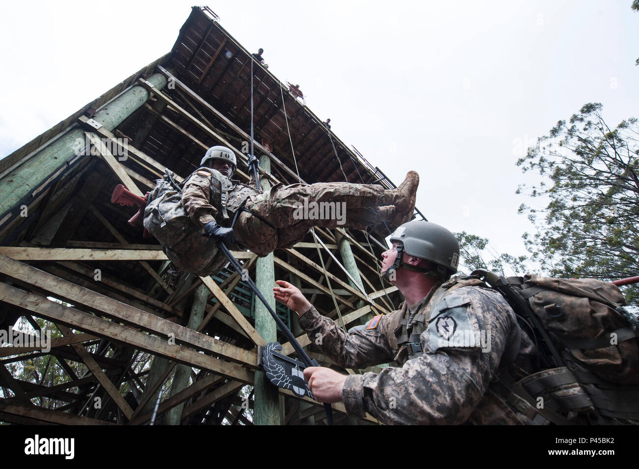Lightning academy air assault school hi-res stock photography and ...