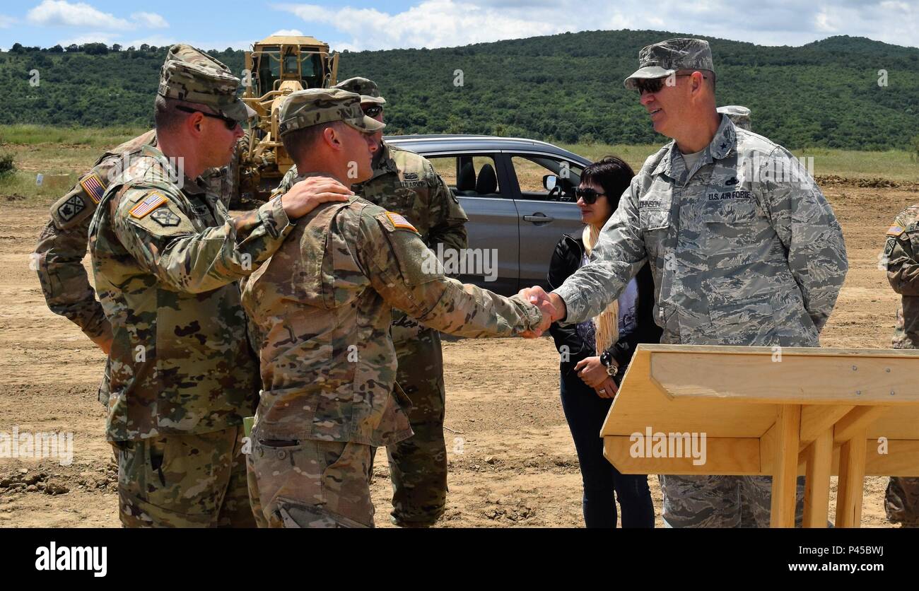 Brigadier general donald johnson hi-res stock photography and images ...