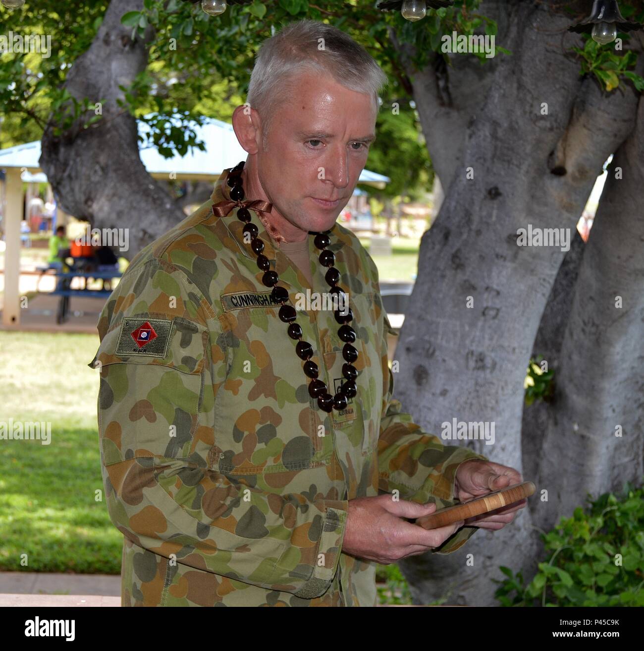 The 94th Army Air and Missile Defense Command bid farewell to Warrant ...