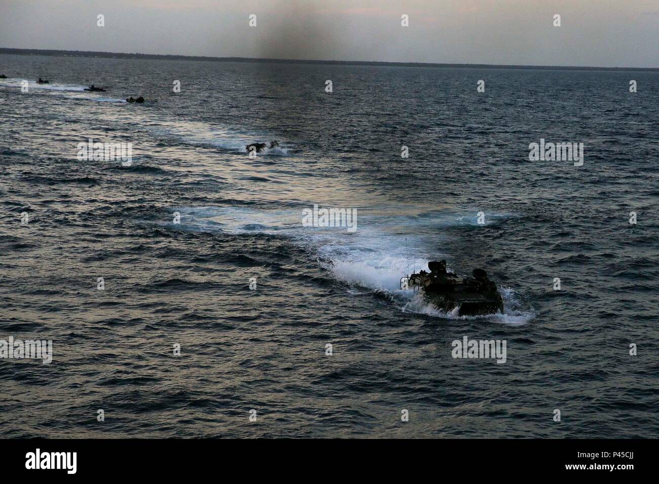 Marines with the 22nd Marine Expeditionary Unit (MEU) board the USS ...