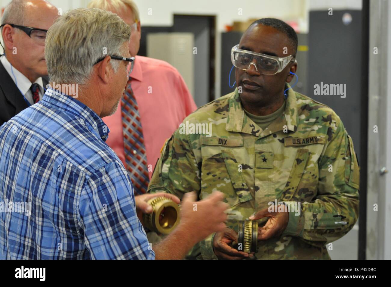 Brig. Gen. Richard Dix, commanding general of the Joint Munitions ...