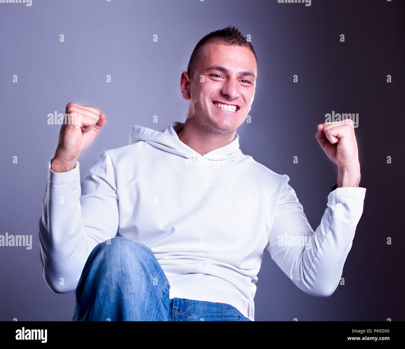 Champion man hi-res stock photography and images - Alamy
