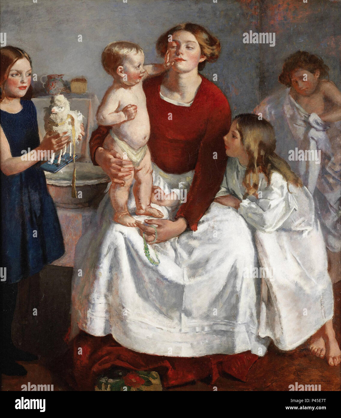 Tonks Henry - After the Bath Stock Photo - Alamy