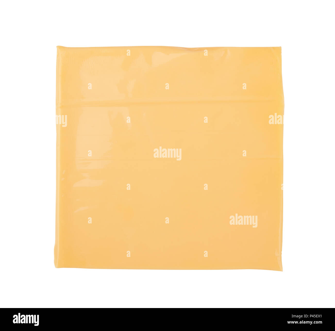 cheese slice isolated on a white background Stock Photo - Alamy