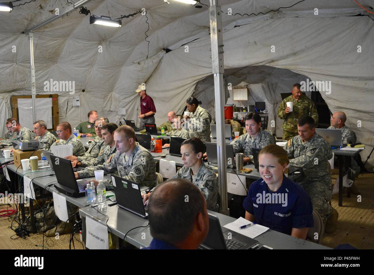 Kure Beach, N.C. – NC National Guard Soldiers & Airmen work jointly ...