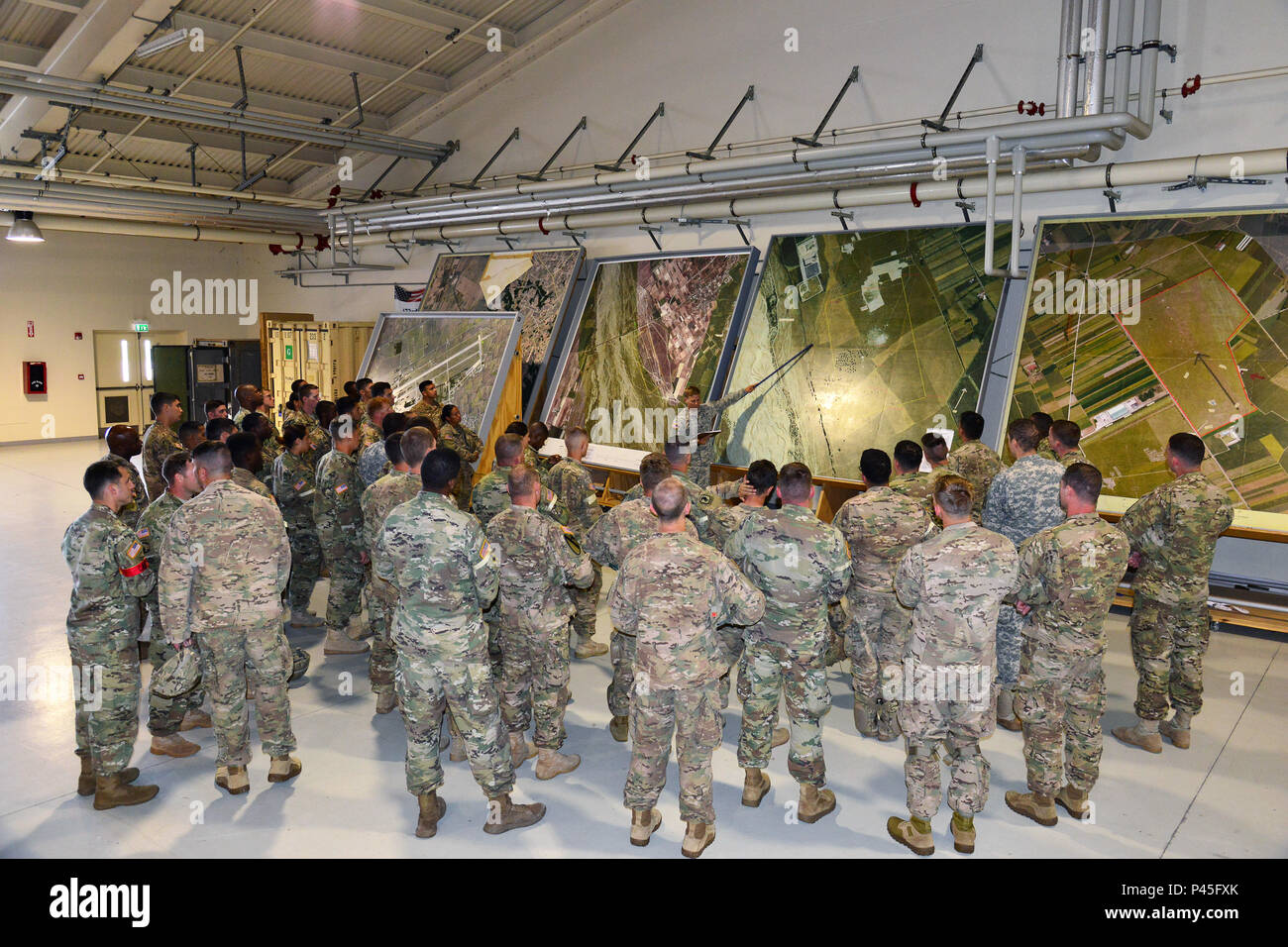 U.S. Army paratroopers from the 54th Engineer Brigade, 173rd Airborne ...